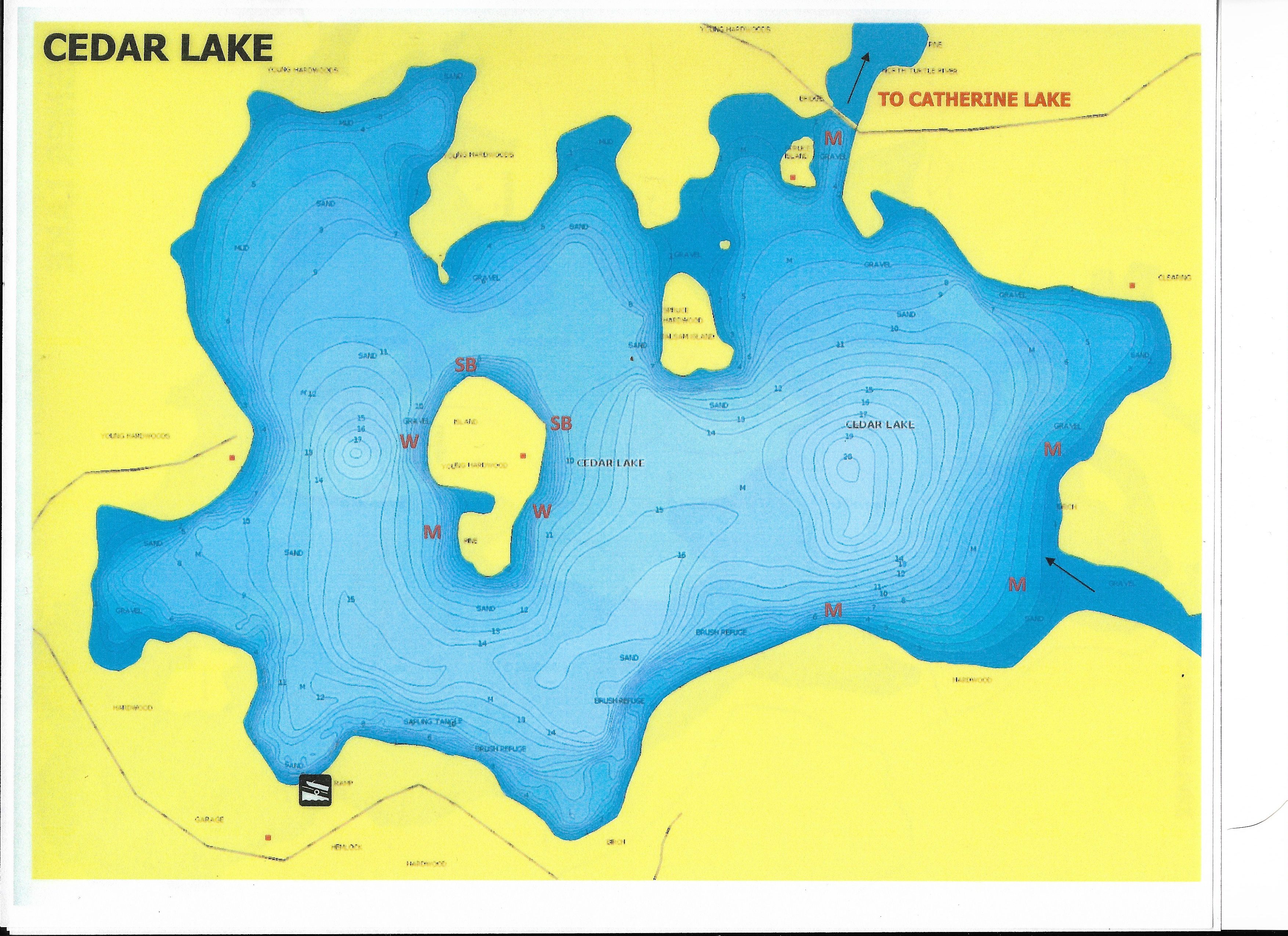 Lake Maps - Island View Lodge